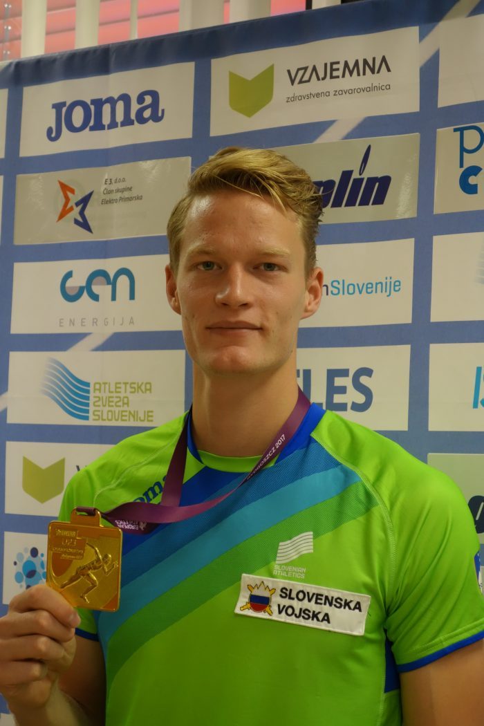 Slovenski rekord Luke Janežiča – ATLETSKA ZVEZA SLOVENIJE